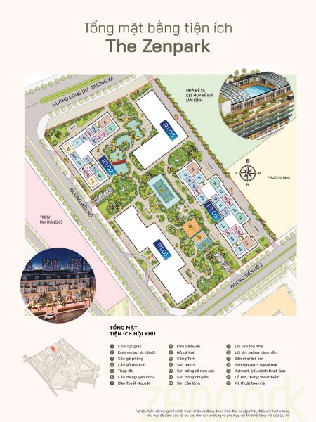 Phân khu The Zenpark Vinhomes Ocean Park Gia Lâm