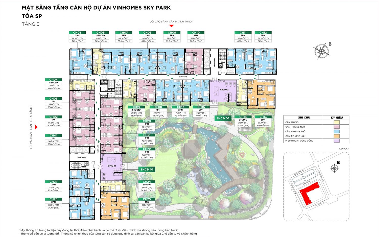 Vinhomes Sky Park Bắc Giang - Trực tiếp Vingroup