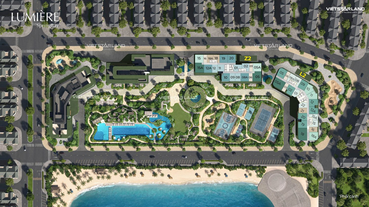 Lumiere SpringBay Ocean Park 2 - Trực tiếp Masterise