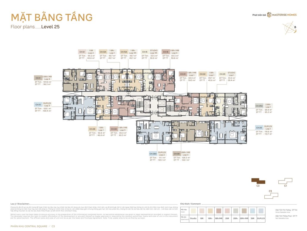 Tòa C3 Masteri Trinity Square Ocean Park 2 Hưng Yên