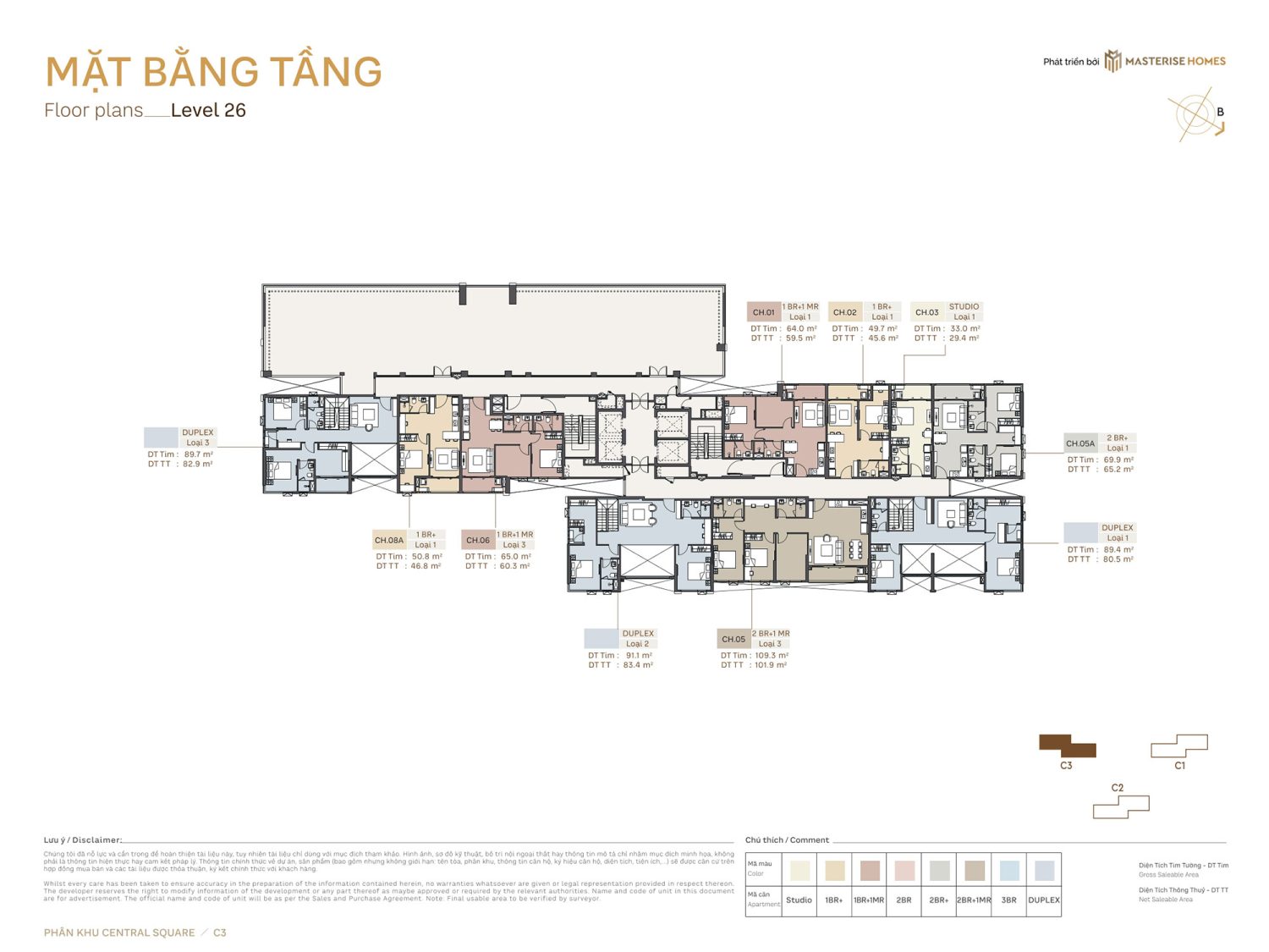 Tòa C3 Masteri Trinity Square Ocean Park 2 Hưng Yên