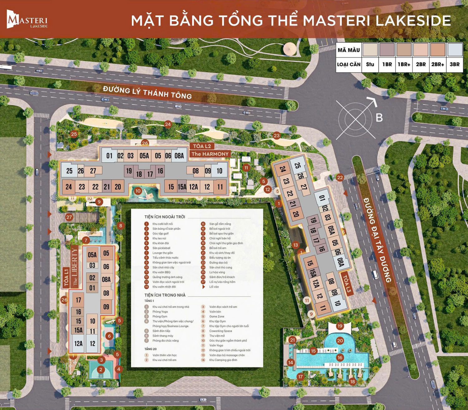 Masteri Lakeside Ocean Park - Trực tiếp Masterise Homes